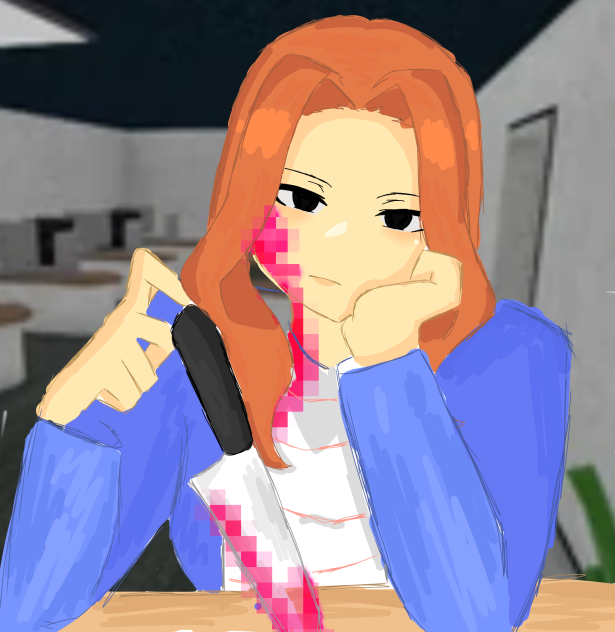 mm2 Roblox bacon murd - ibisPaint