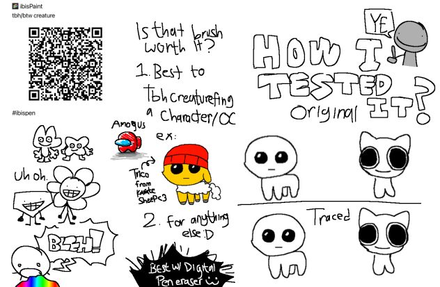 Tbh n btw creature brush 😱 - ibisPaint