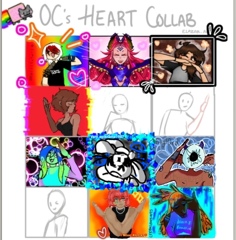 Heart colab - ibisPaint