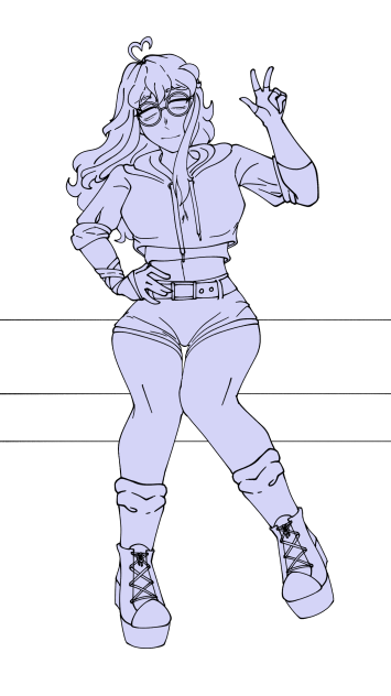 AT with Isa (LINES) - ibisPaint