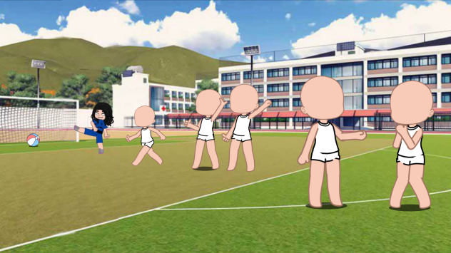 Gacha soccer collab - ibisPaint