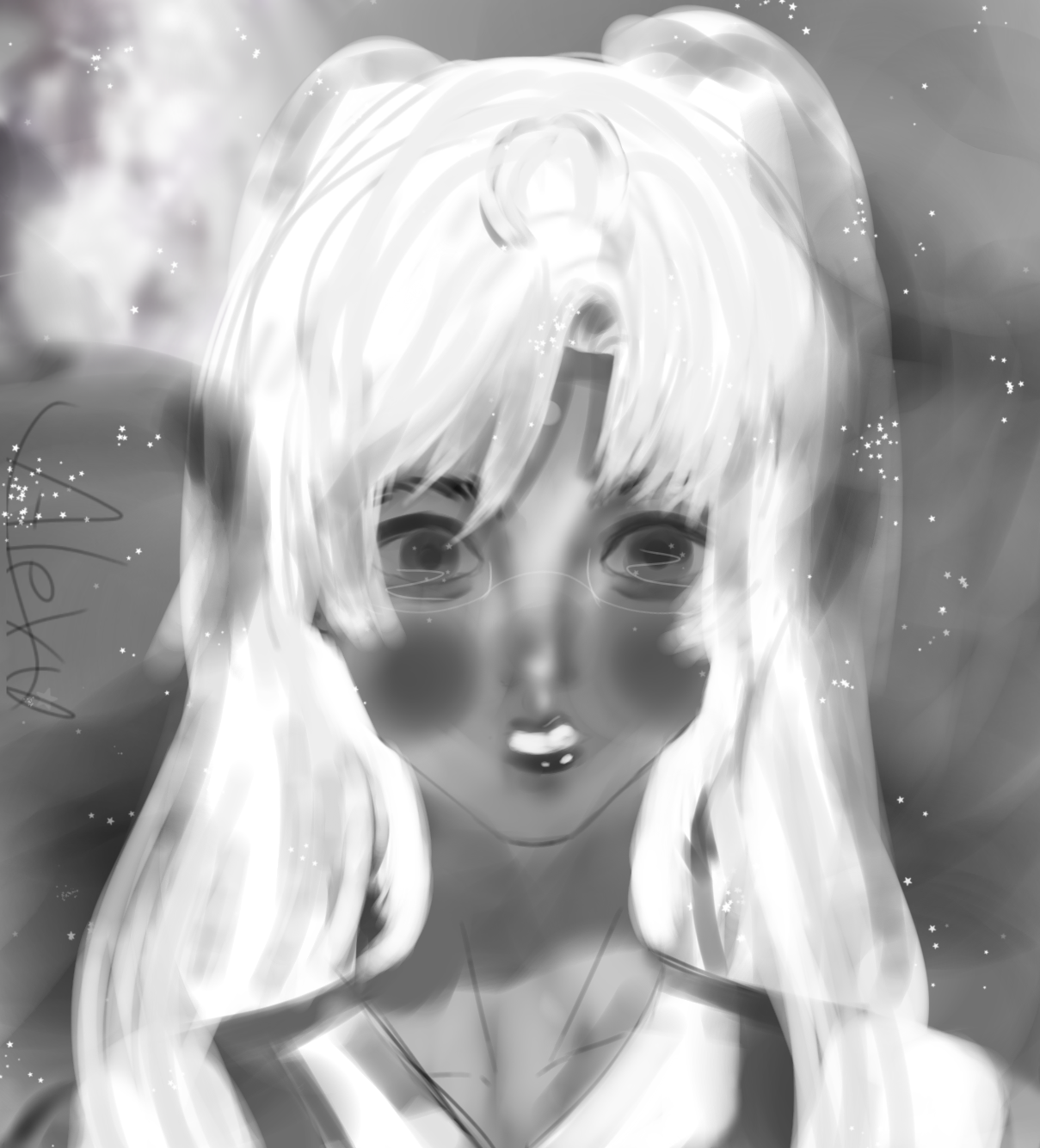 335my moon pretty - ibisPaint