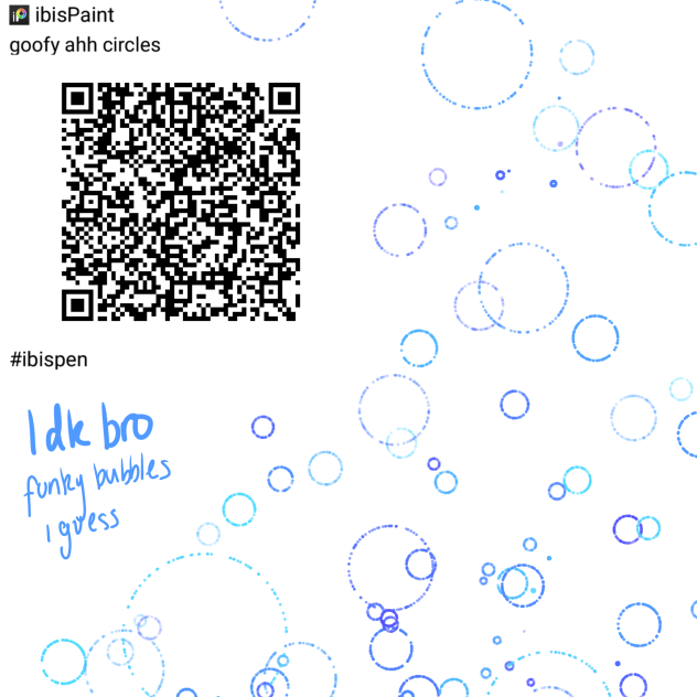 funny circles - ibisPaint