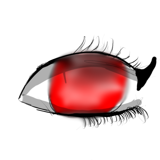 red eyes - ibisPaint