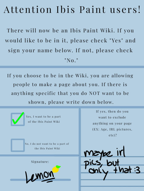 ibis wiki ^_^ - ibisPaint