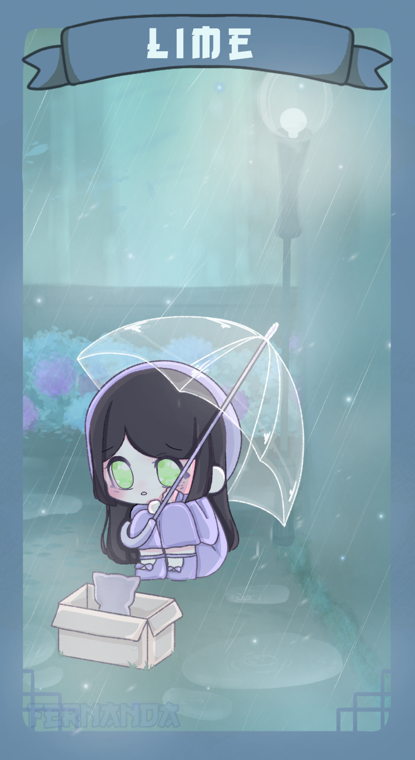 lime card speedpaint card edition - ibisPaint