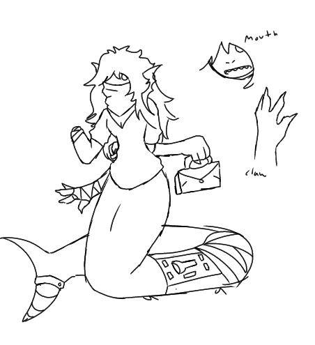 pressure oc sketch WIP - ibisPaint