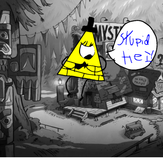 bill cipher - ibisPaint