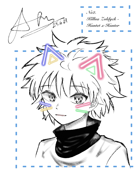 Killua - HunterxHunter - ibisPaint