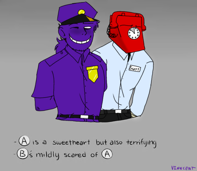 Vincent and Phone Guy - ibisPaint