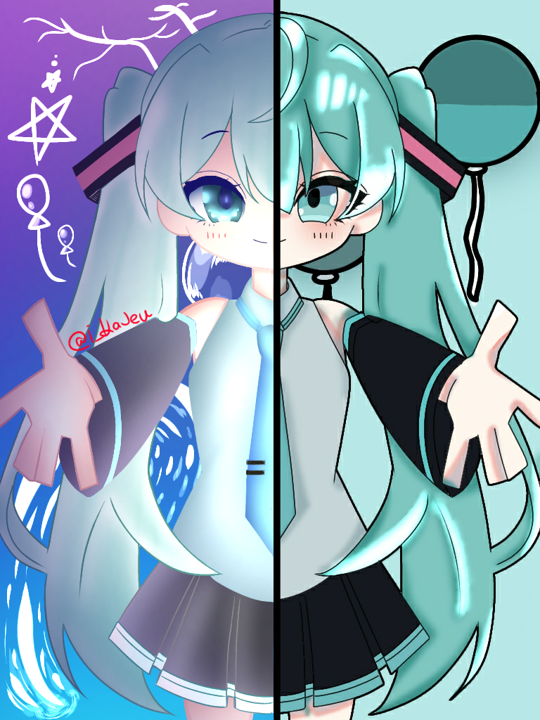 Coloring Side Collab - ibisPaint