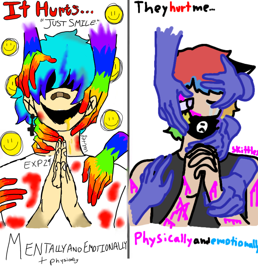 Trauma Collab With Skittles - ibisPaint