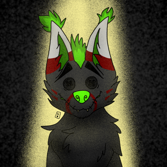 Coraline-themed drawing of Kamatayan - ibisPaint