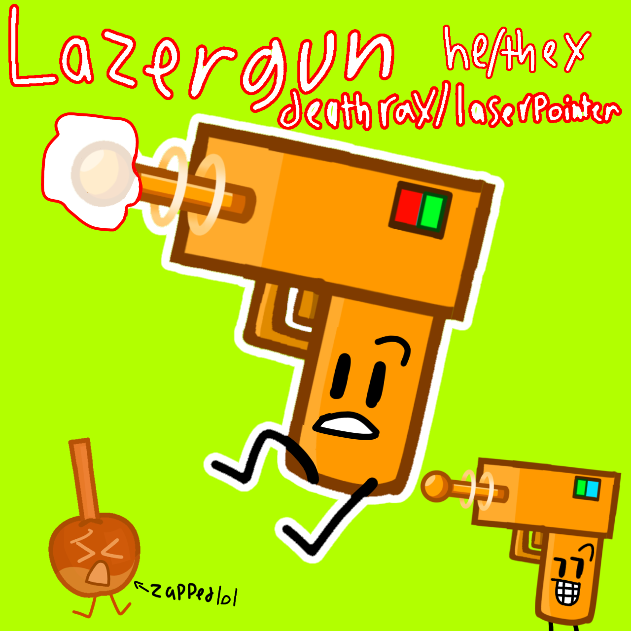 Lazer gun - ibisPaint