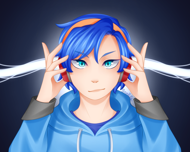 Blue Beats - ibisPaint