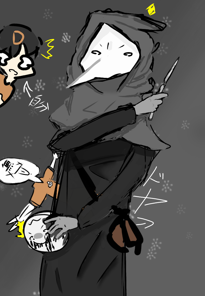 scp-049がﾄﾞﾔｧってするだけ - ibisPaint