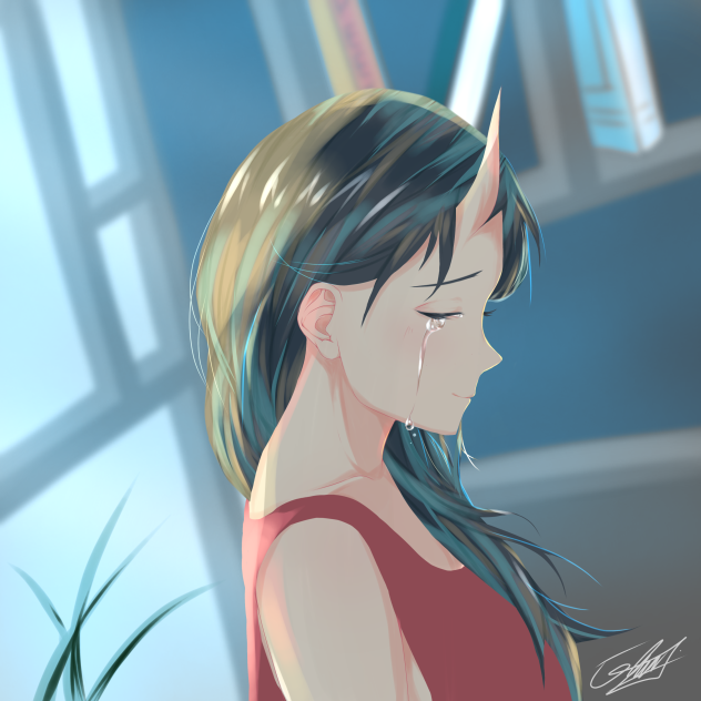 Demon cry - ibisPaint