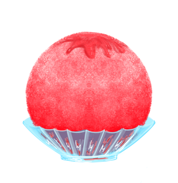 shaved ice - ibisPaint