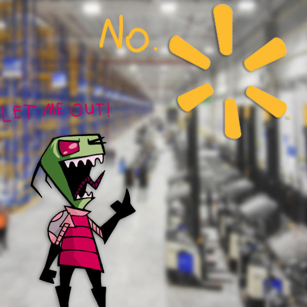 Walmart hold him hostage - ibisPaint