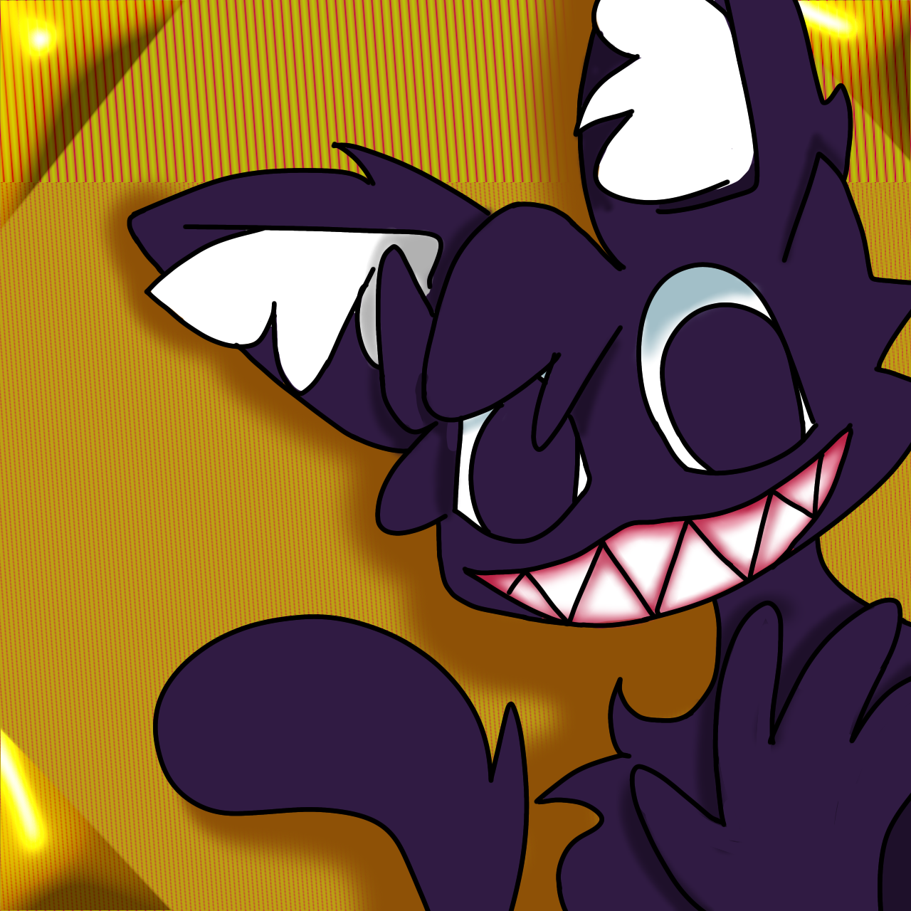 Cartoon cat (bad version) - ibisPaint