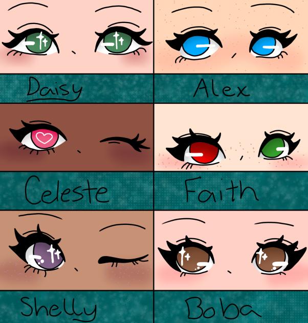 My characters eyes - ibisPaint