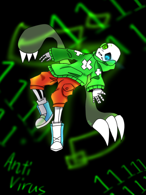 antivirus! sans - ibisPaint