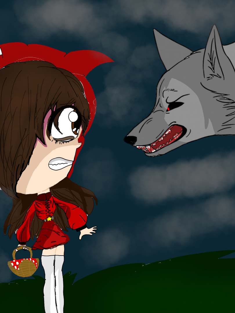 Little red riding hood - ibisPaint
