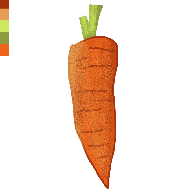 How to draw carrot - ibisPaint