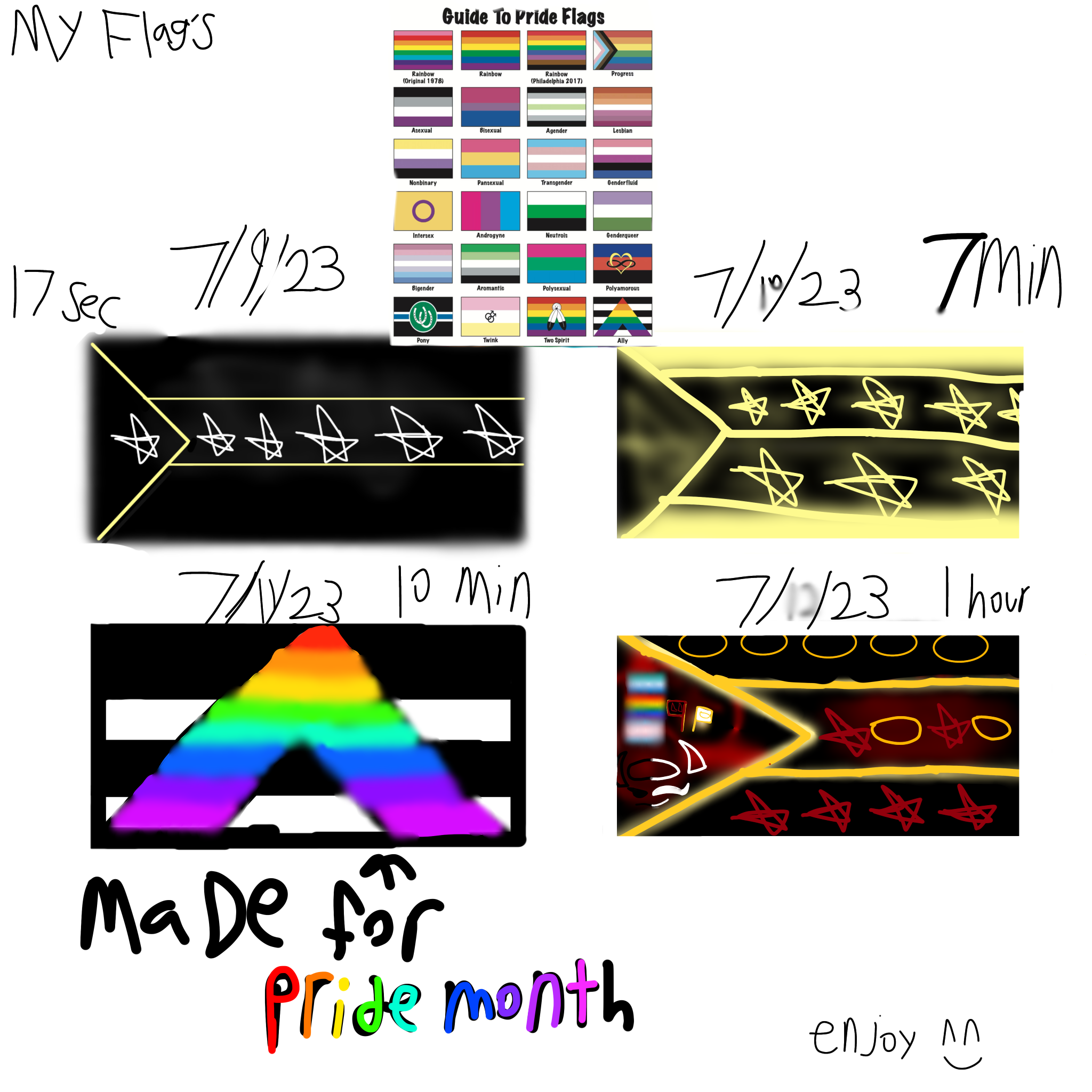 If I was in the dsmp my flags - ibisPaint