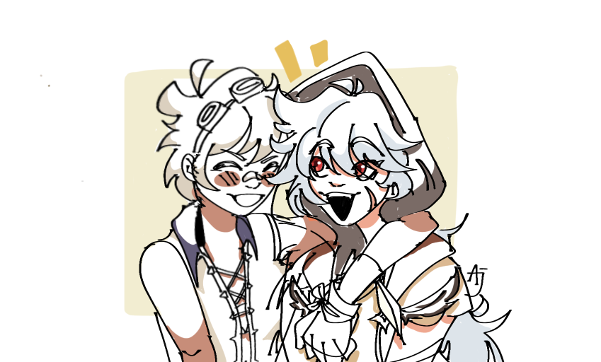 Bennett and Razor! - ibisPaint