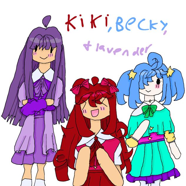 my 3 main OCs - ibisPaint