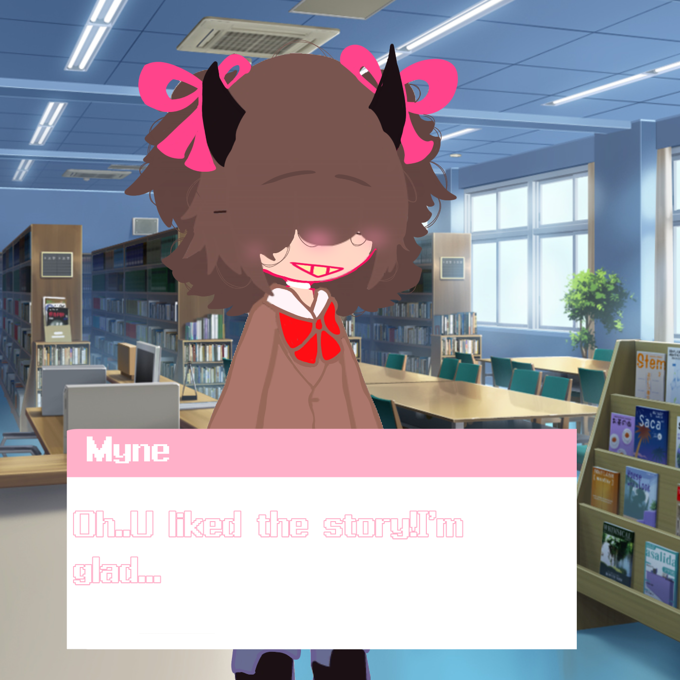 Oh.. U liked the story!I'm Glad - ibisPaint