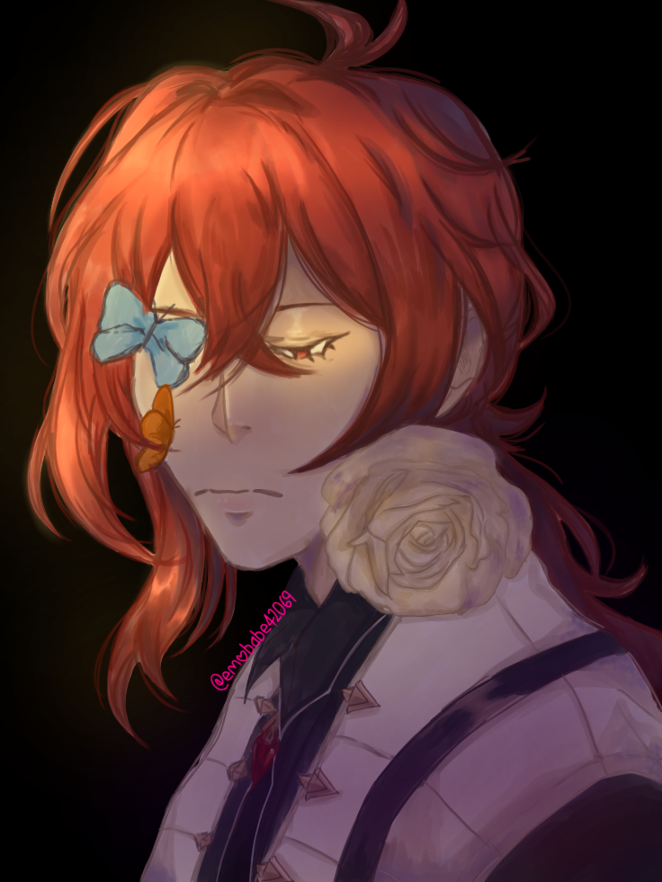 Diluc Ragnvindr - ibisPaint