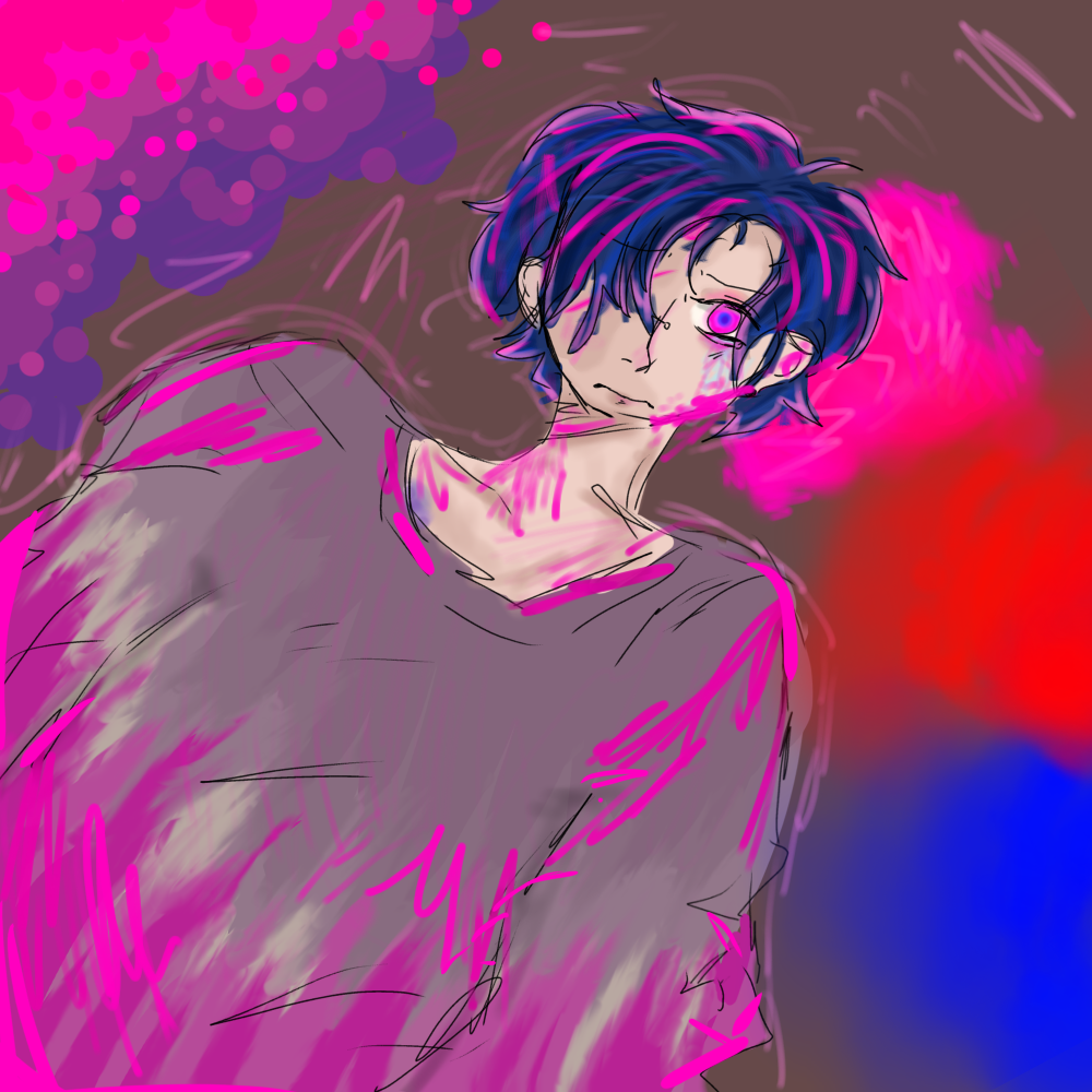 “Oh, it seems I’ve lost all control” - ibisPaint