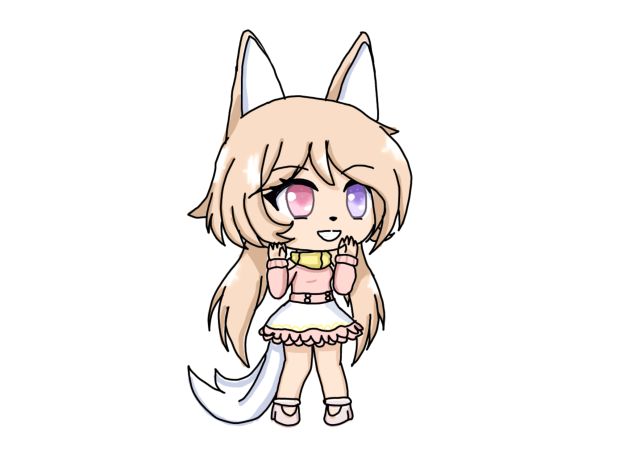 Late birthday gift for vanilla poodle!.. - ibisPaint