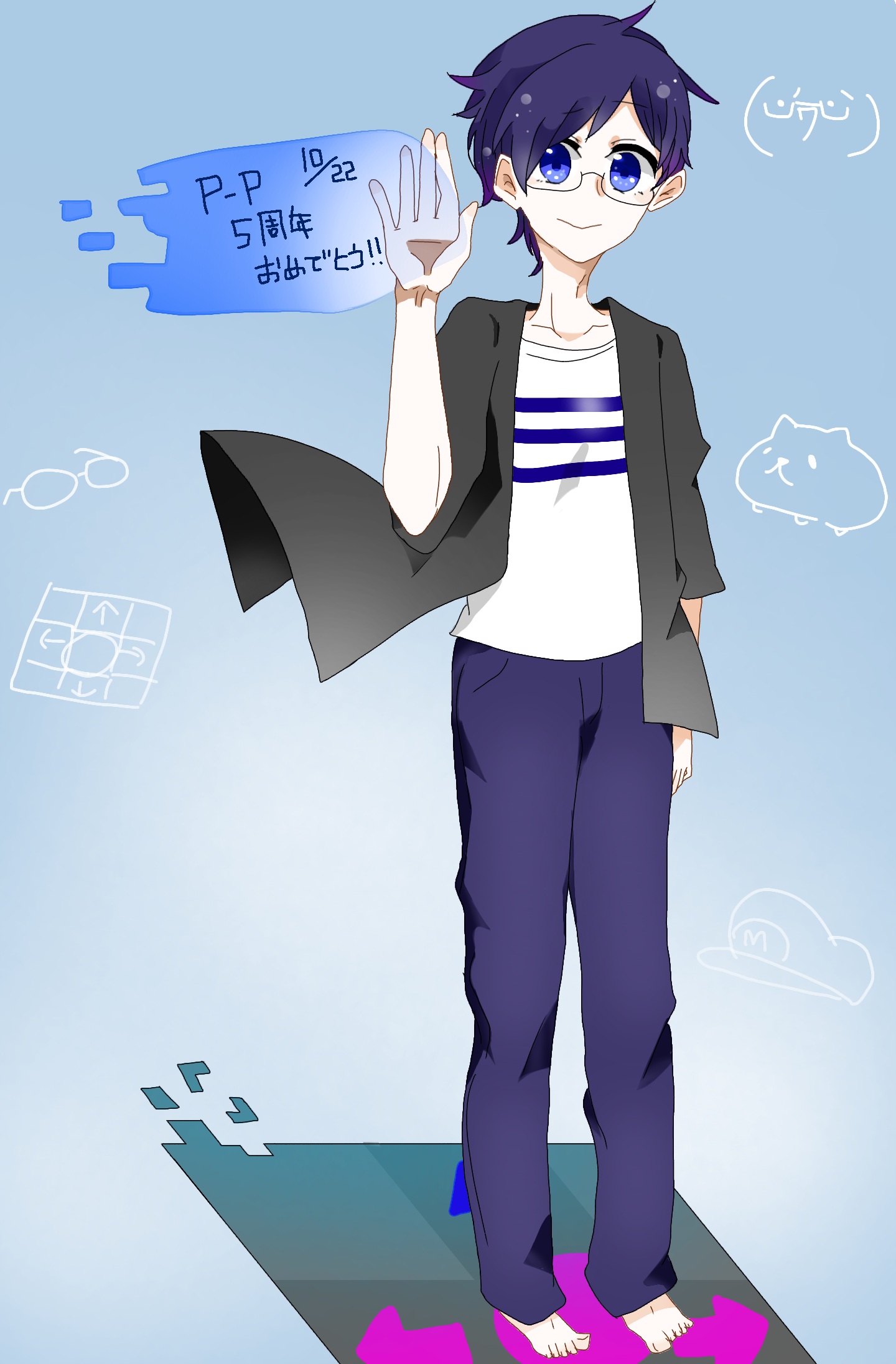 P-P5周年おめでとう‼‼ - ibisPaint