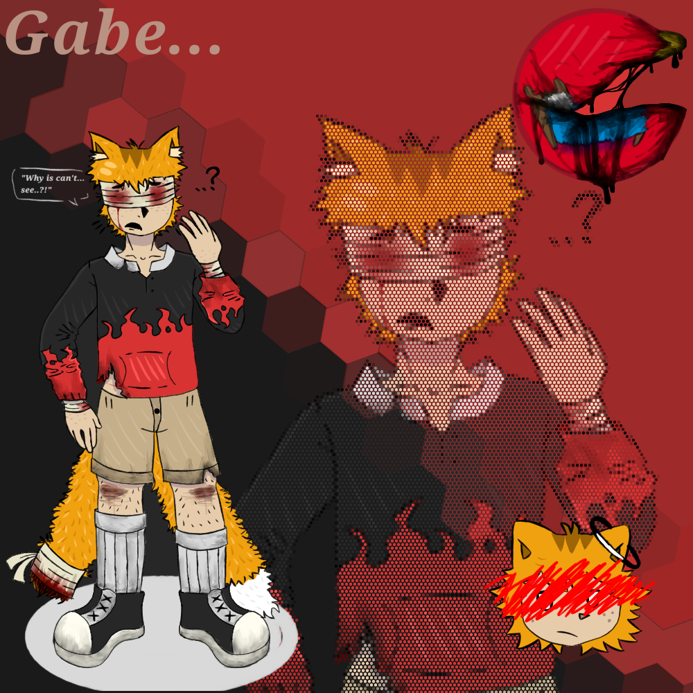 One of my characters 2! Gabe... 2-2 OLD - ibisPaint