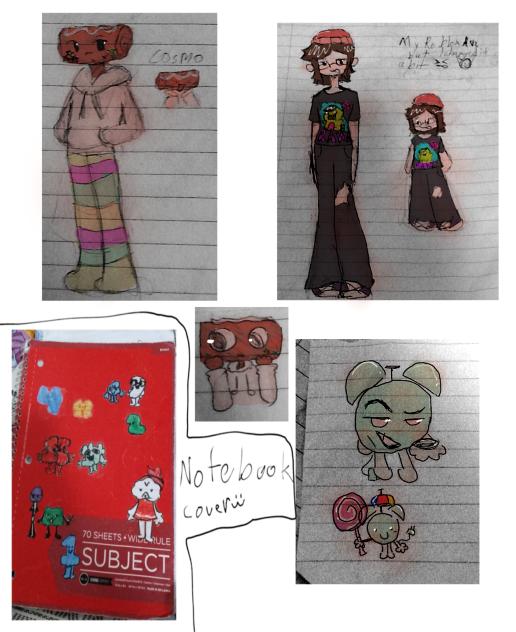 Coloring some doodles - ibisPaint