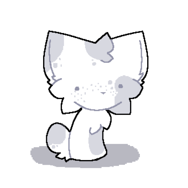 blue cat - ibisPaint