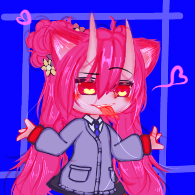 just a demon with wolf ears owo - ibisPaint