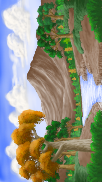 mountain - ibisPaint
