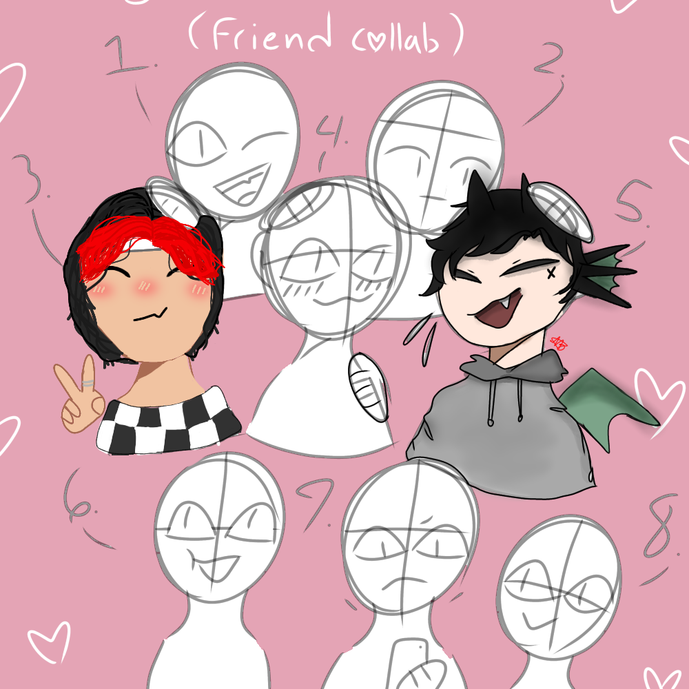 Friends collab - ibisPaint
