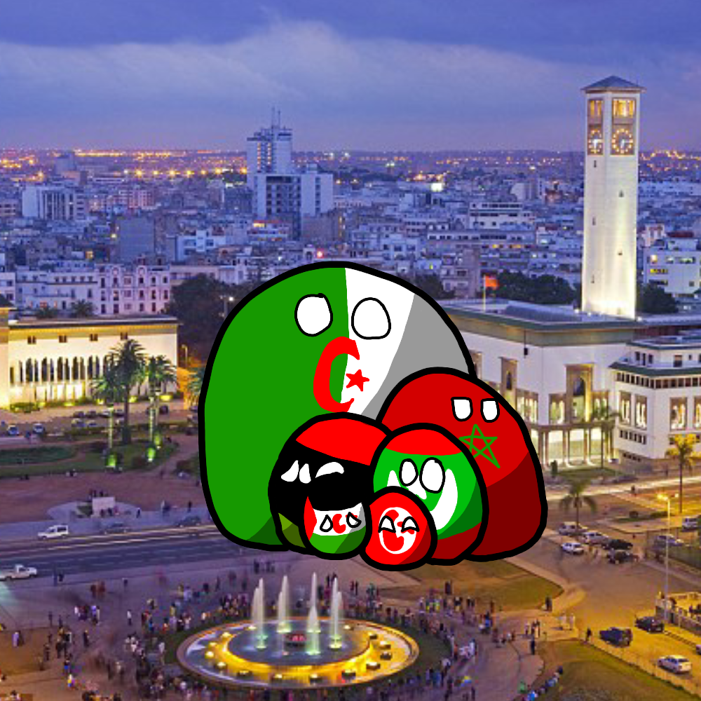 Maghreb Region of Africa - ibisPaint