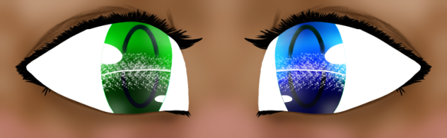 Olhos de Abigail - ibisPaint