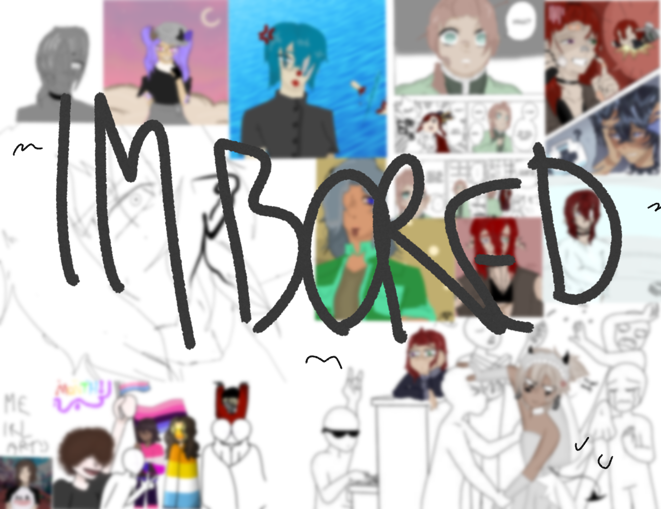 all of my oc art (i think) - ibisPaint