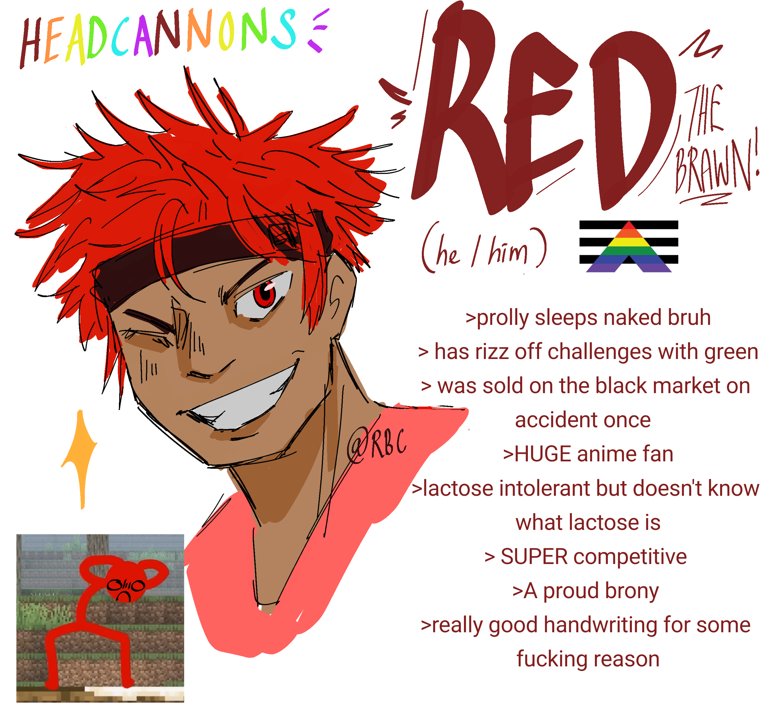 Red Stickman!! - ibisPaint