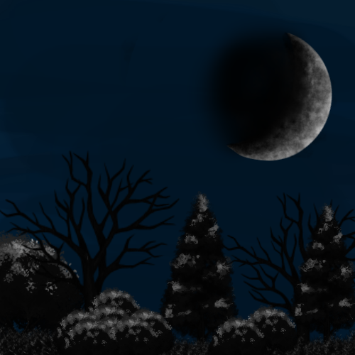 Magic moon - ibisPaint