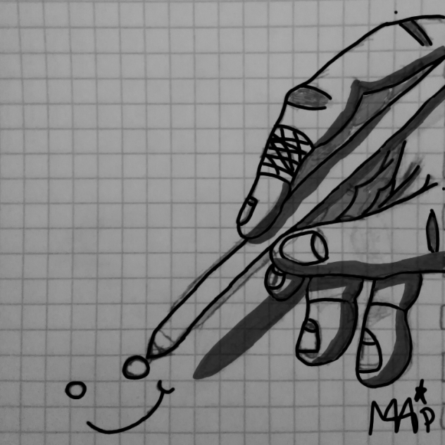 mano feliz - ibisPaint