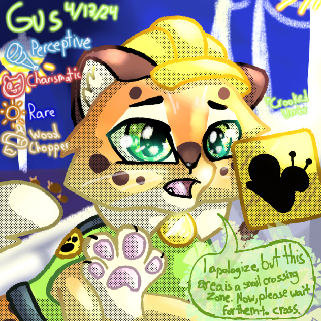 Castle Cats 3 Gus - ibisPaint