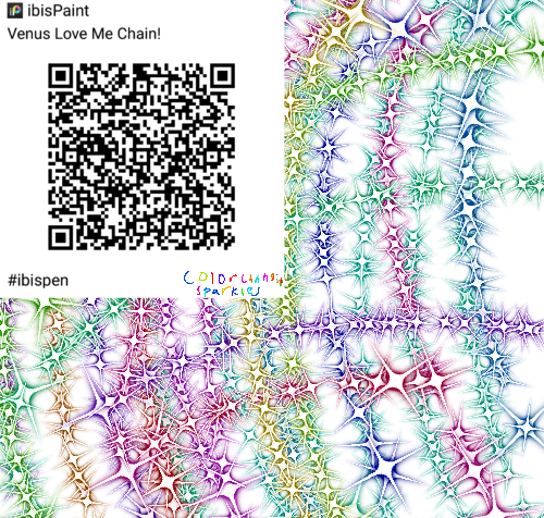 Color changing sparkles - ibisPaint